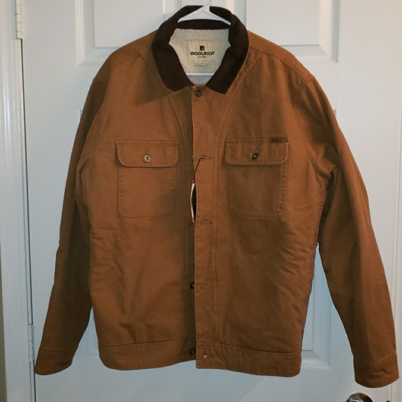 Woolrich | Jackets & Coats | Nwt Woolrich Canvas Sherpa Jacket | Poshmark